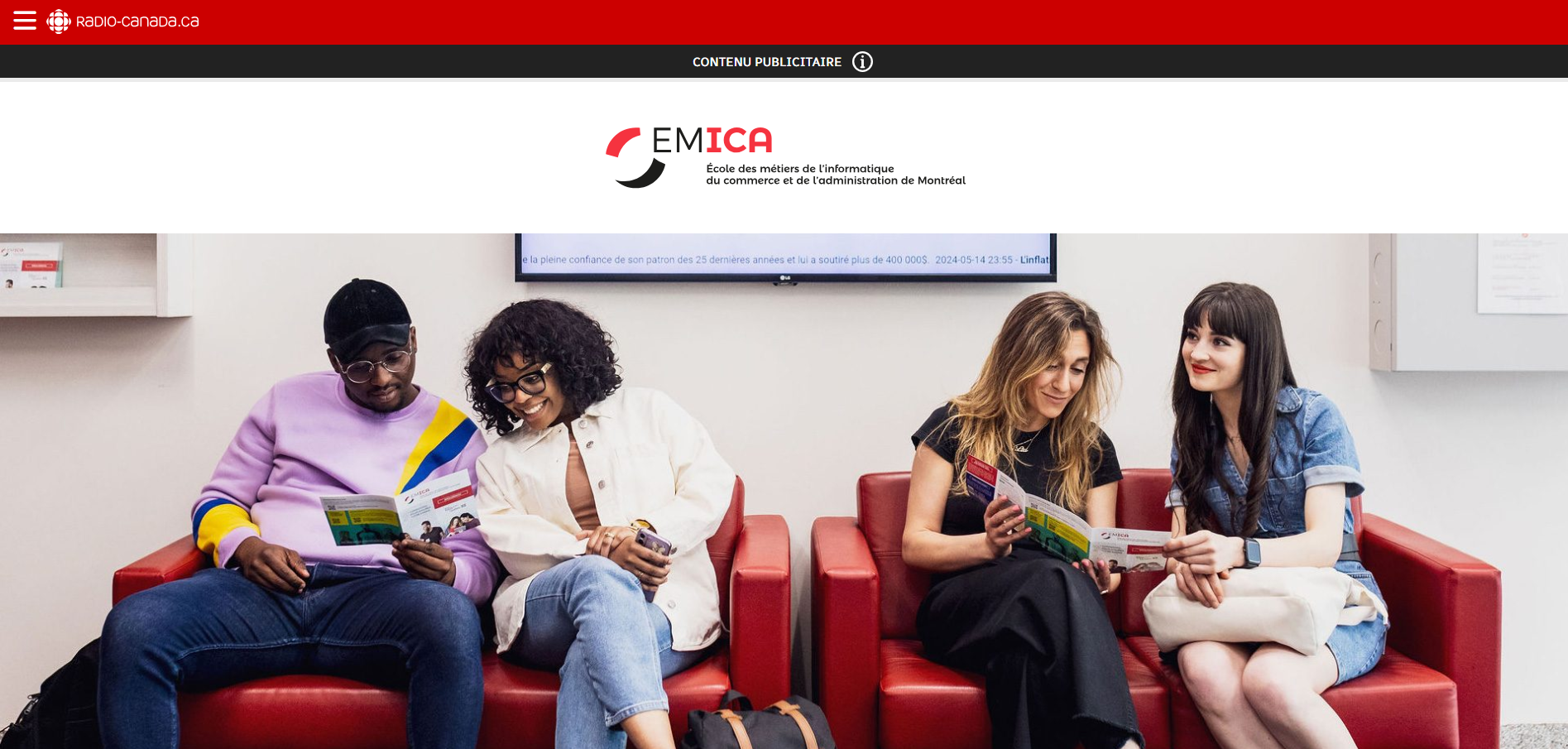 « Un parcours propulsé par une école unique » | Article sur Radio-Canada | École des métiers de ...